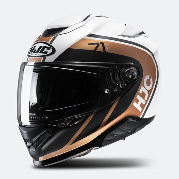 MotorWings.pl - KASK HJC RPHA 71 MAPOS MC9SF white/ bronze | Producenci ...